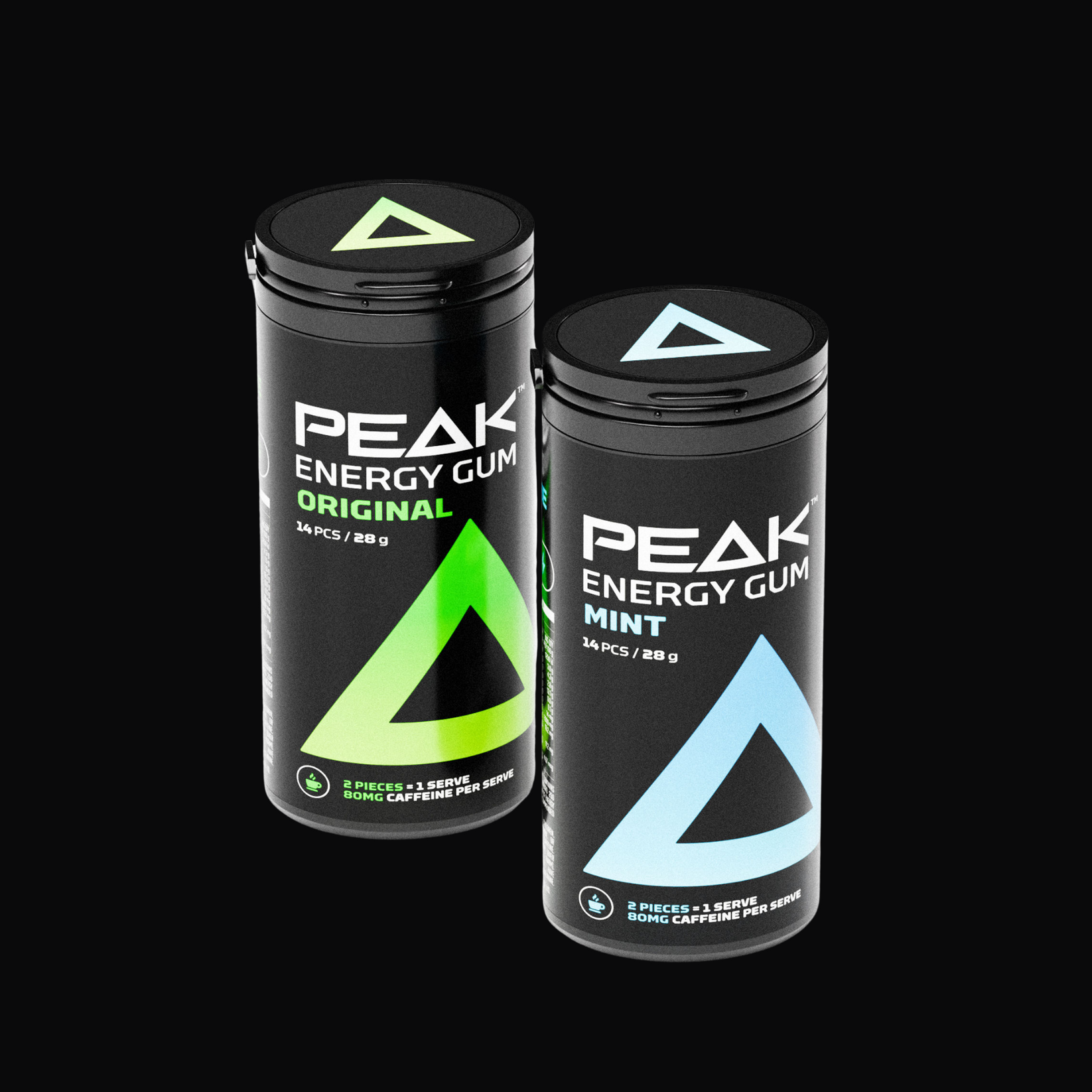 Peak Energy Gum | Mint | Original | Peak Energy Gum